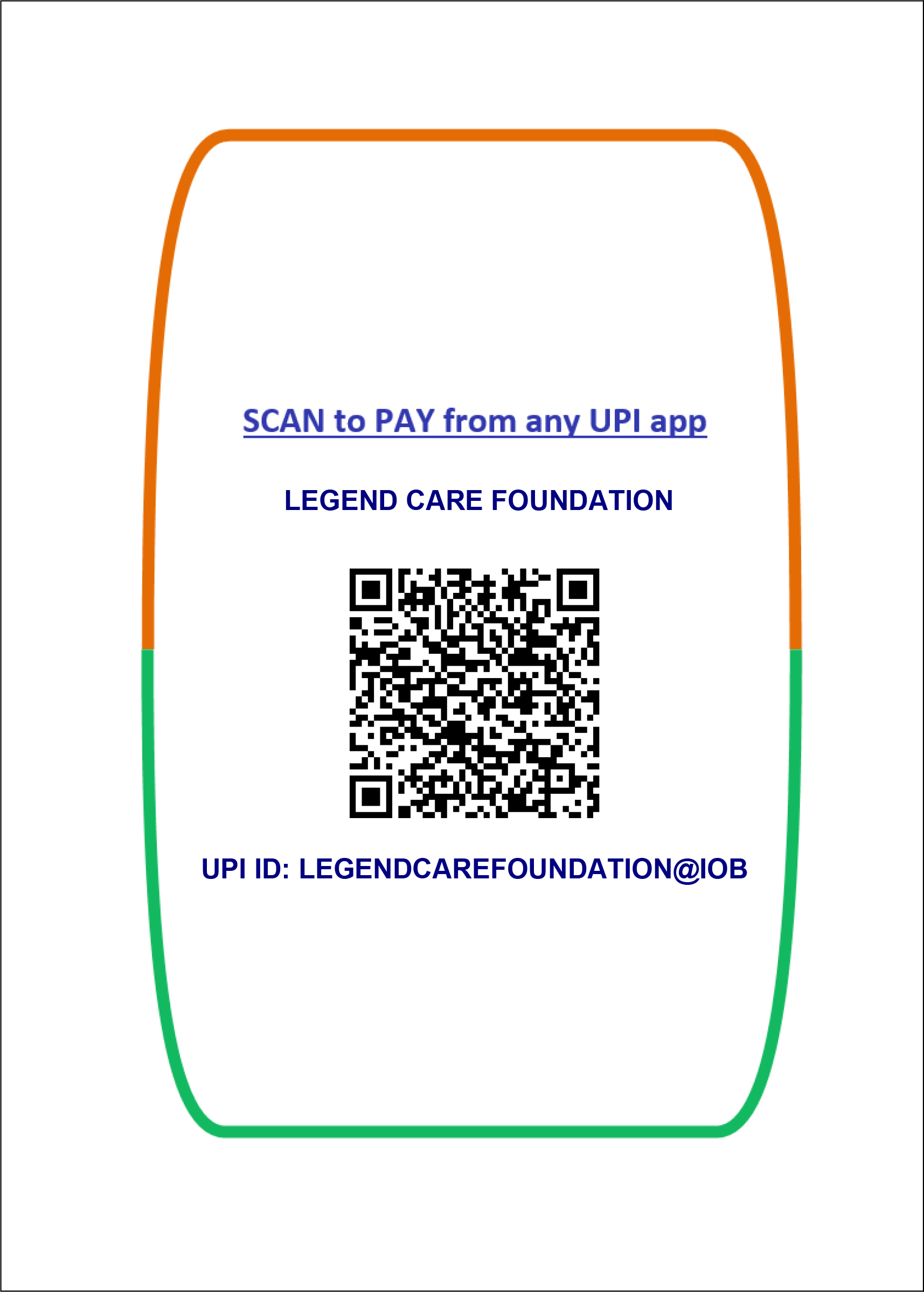 Donate Legend Care Foundation